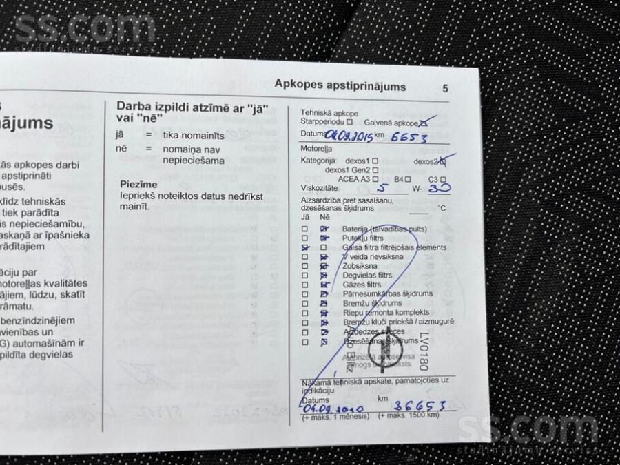 Красный Опель Астра 2018 в Рига, объемом двигателя 1.60 л и пробегом 65 тыс. км за 8500 €, фото 27 на AUTOMOTO.COM.LV