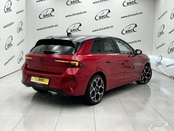 Red Opel Astra 2022 in Vilnius, with an engine capacity of 1.60 L and mileage of 36 thousand km for 18500 €, photo 3 on AUTOMOTO.COM.LV