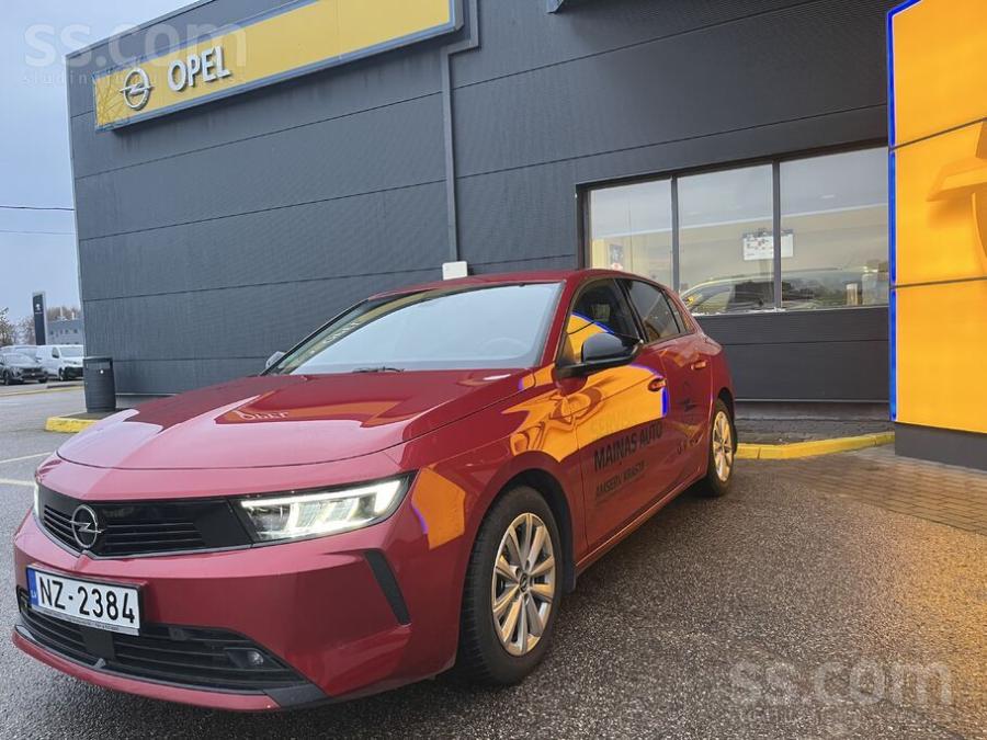 Sarkans Opel Astra 2024 Rīga, ar dzinēja tilpumu 1.20 L un nobraukumu 12 tūkst. km par 25900 €, foto 4 vietnē AUTOMOTO.COM.LV