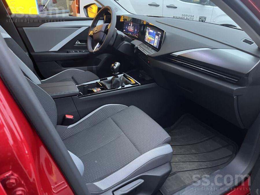 Sarkans Opel Astra 2024 Rīga, ar dzinēja tilpumu 1.20 L un nobraukumu 12 tūkst. km par 25900 €, foto 9 vietnē AUTOMOTO.COM.LV