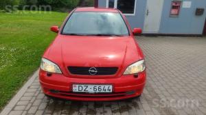 Red Opel Astra 2001 in Balvi, with an engine capacity of 1.80 L and mileage of 210 thousand km for 650 €, photo 5 on AUTOMOTO.COM.LV