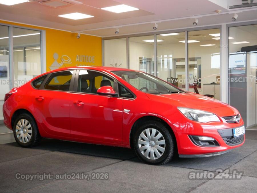 Sarkans Opel Astra 2017 Tallina, ar dzinēja tilpumu 1.60 L un nobraukumu 161 tūkst. km par 6490 €, foto 1 vietnē AUTOMOTO.COM.LV