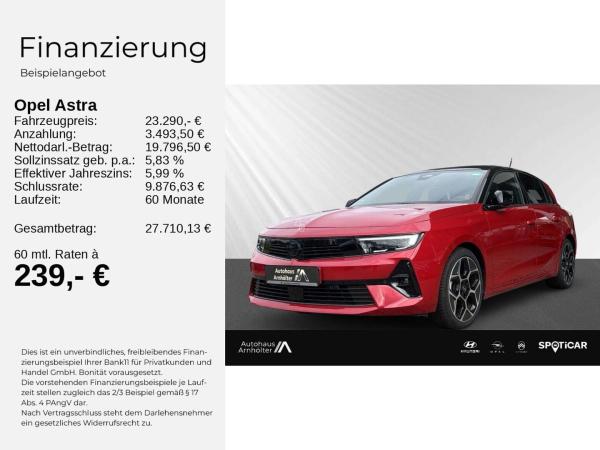 Sarkans Opel Astra 2024 Kauņa, ar dzinēja tilpumu 1.20 L un nobraukumu 27 tūkst. km par 26190 €, foto 2 vietnē AUTOMOTO.COM.LV