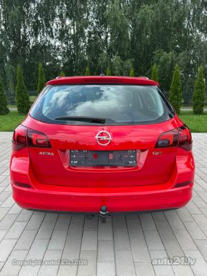 Sarkans Opel Astra 2011 Tartu, ar dzinēja tilpumu 1.70 L un nobraukumu 237 tūkst. km par 4490 €, foto 13 vietnē AUTOMOTO.COM.LV