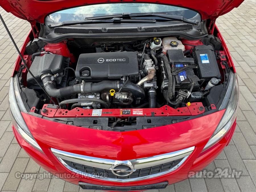 Sarkans Opel Astra 2011 Tartu, ar dzinēja tilpumu 1.70 L un nobraukumu 237 tūkst. km par 4490 €, foto 14 vietnē AUTOMOTO.COM.LV