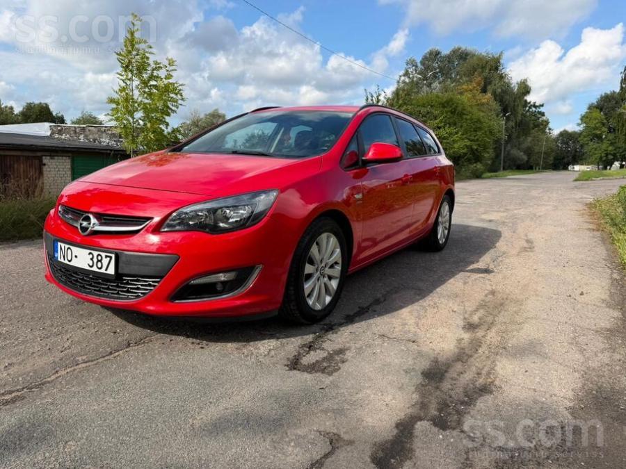 Sarkans Opel Astra 2013 Limbaži, ar dzinēja tilpumu 2.00 L un nobraukumu 250 tūkst. km par 4300 €, foto 1 vietnē AUTOMOTO.COM.LV