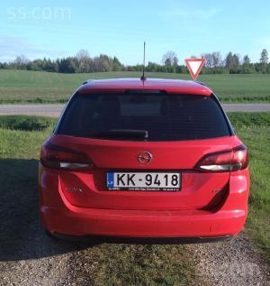 Sarkans Opel Astra 2016 Liepāja, ar dzinēja tilpumu 1.60 L un nobraukumu 190 tūkst. km par 5000 €, foto 3 vietnē AUTOMOTO.COM.LV