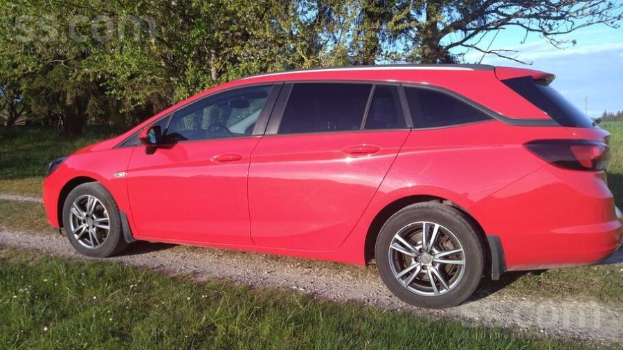 Sarkans Opel Astra 2016 Liepāja, ar dzinēja tilpumu 1.60 L un nobraukumu 190 tūkst. km par 5000 €, foto 5 vietnē AUTOMOTO.COM.LV