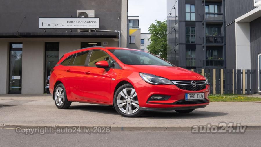 Red Opel Astra 2016 in Tallinn, with an engine capacity of 1.60 L and mileage of 234 thousand km for 6790 €, photo 1 on AUTOMOTO.COM.LV