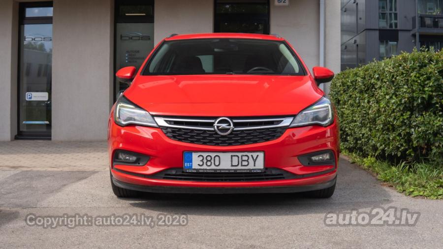 Red Opel Astra 2016 in Tallinn, with an engine capacity of 1.60 L and mileage of 234 thousand km for 6790 €, photo 4 on AUTOMOTO.COM.LV