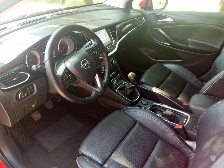 Sarkans Opel Astra 2016 Alīta, ar dzinēja tilpumu 1.60 L un nobraukumu 2 tūkst. km par 6900 €, foto 21 vietnē AUTOMOTO.COM.LV