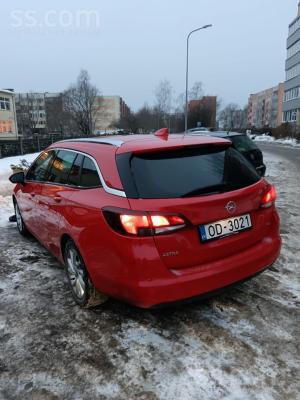 Sarkans Opel Astra 2017 Liepāja, ar dzinēja tilpumu 1.60 L un nobraukumu 198 tūkst. km par 7500 €, foto 5 vietnē AUTOMOTO.COM.LV