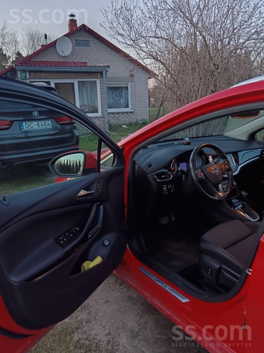 Sarkans Opel Astra 2017 Liepāja, ar dzinēja tilpumu 1.60 L un nobraukumu 198 tūkst. km par 7500 €, foto 6 vietnē AUTOMOTO.COM.LV