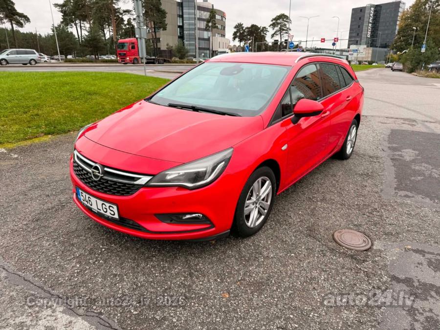 Sarkans Opel Astra 2017 Tallina, ar dzinēja tilpumu 1.60 L un nobraukumu 204 tūkst. km par 5100 €, foto 3 vietnē AUTOMOTO.COM.LV