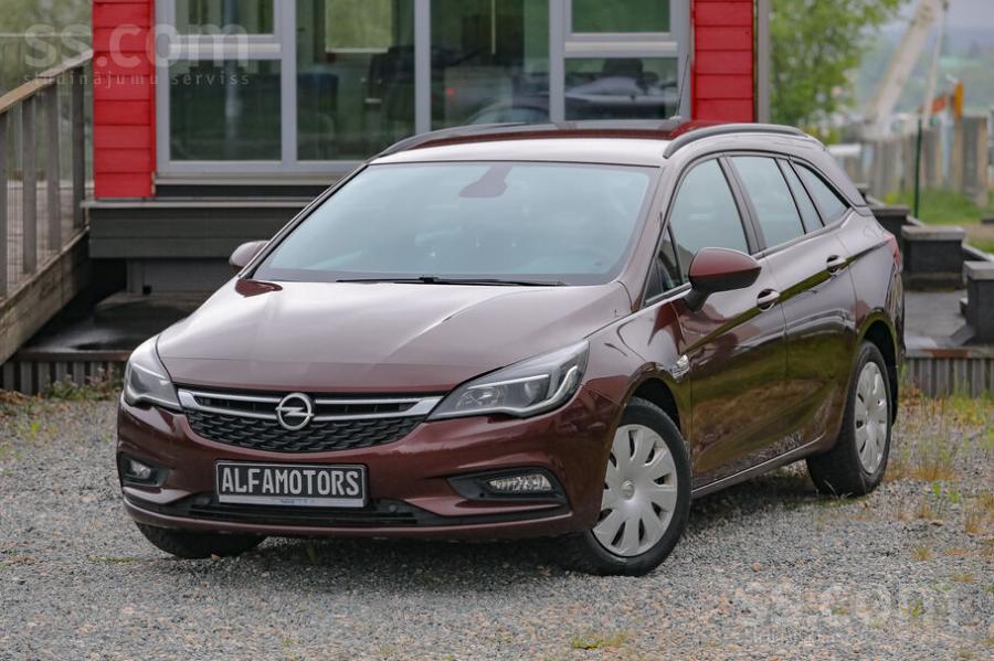 Sarkans Opel Astra 2018 Rīga, ar dzinēja tilpumu 1.60 L un nobraukumu 178 tūkst. km par 5990 €, foto 1 vietnē AUTOMOTO.COM.LV