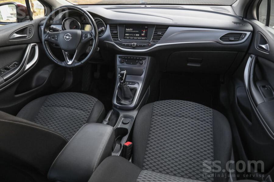 Sarkans Opel Astra 2018 Rīga, ar dzinēja tilpumu 1.60 L un nobraukumu 178 tūkst. km par 5990 €, foto 7 vietnē AUTOMOTO.COM.LV