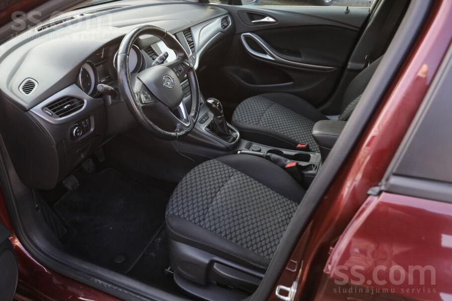 Sarkans Opel Astra 2018 Rīga, ar dzinēja tilpumu 1.60 L un nobraukumu 178 tūkst. km par 5990 €, foto 8 vietnē AUTOMOTO.COM.LV