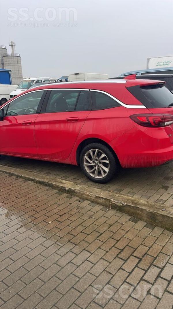 Sarkans Opel Astra 2018 Talsi, ar dzinēja tilpumu 1.60 L un nobraukumu 274 tūkst. km par 6900 €, foto 2 vietnē AUTOMOTO.COM.LV