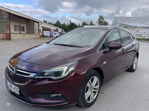 Red Opel Astra 2018 in Telschi, with an engine capacity of 1.60 L and mileage of 198 thousand km for 6499 €, photo  on AUTOMOTO.COM.LV
