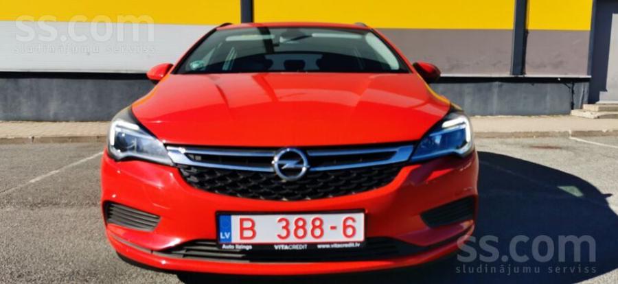 Red Opel Astra 2019 in Riga, with an engine capacity of 1.60 L and mileage of 0 thousand km for 5950 €, photo 4 on AUTOMOTO.COM.LV