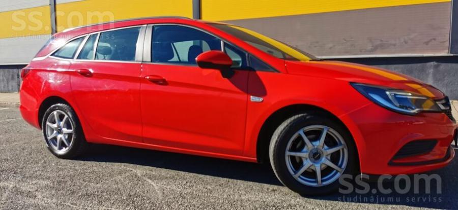 Red Opel Astra 2019 in Riga, with an engine capacity of 1.60 L and mileage of 0 thousand km for 5950 €, photo 7 on AUTOMOTO.COM.LV