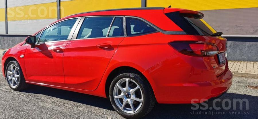 Red Opel Astra 2019 in Riga, with an engine capacity of 1.60 L and mileage of 0 thousand km for 5950 €, photo 13 on AUTOMOTO.COM.LV