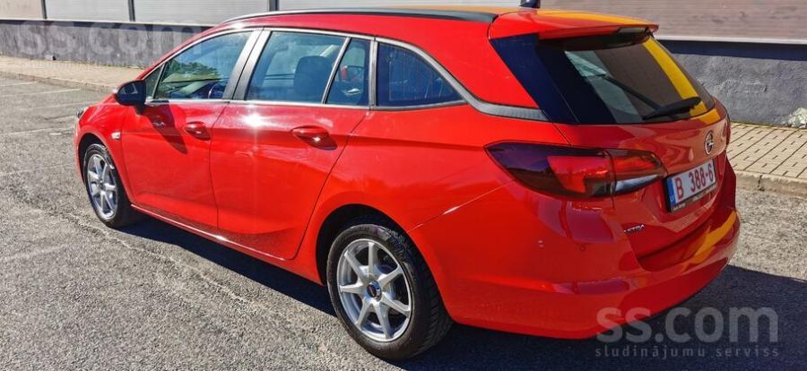 Red Opel Astra 2019 in Riga, with an engine capacity of 1.60 L and mileage of 0 thousand km for 5950 €, photo 14 on AUTOMOTO.COM.LV