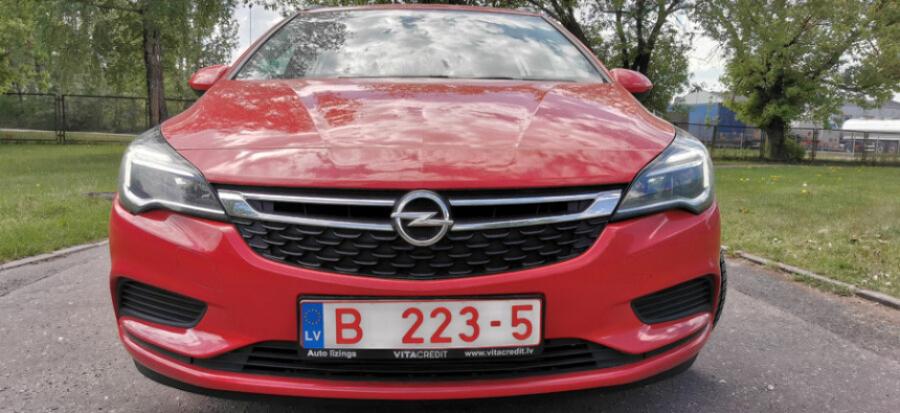 Sarkans Opel Astra 2019 Rīga, ar dzinēja tilpumu 1.60 L un nobraukumu 234 tūkst. km par 7500 €, foto 4 vietnē AUTOMOTO.COM.LV
