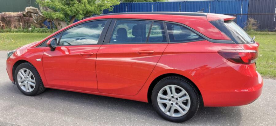 Sarkans Opel Astra 2019 Rīga, ar dzinēja tilpumu 1.60 L un nobraukumu 234 tūkst. km par 7500 €, foto 9 vietnē AUTOMOTO.COM.LV