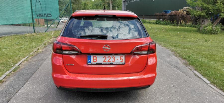 Sarkans Opel Astra 2019 Rīga, ar dzinēja tilpumu 1.60 L un nobraukumu 234 tūkst. km par 7500 €, foto 11 vietnē AUTOMOTO.COM.LV