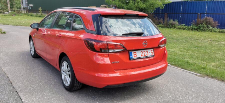 Sarkans Opel Astra 2019 Rīga, ar dzinēja tilpumu 1.60 L un nobraukumu 234 tūkst. km par 7500 €, foto 12 vietnē AUTOMOTO.COM.LV