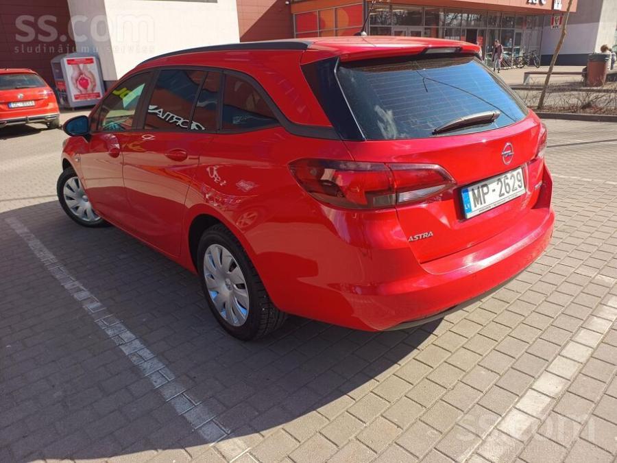 Sarkans Opel Astra 2020 Rīga, ar dzinēja tilpumu 1.60 L un nobraukumu 152 tūkst. km par 7500 €, foto 4 vietnē AUTOMOTO.COM.LV