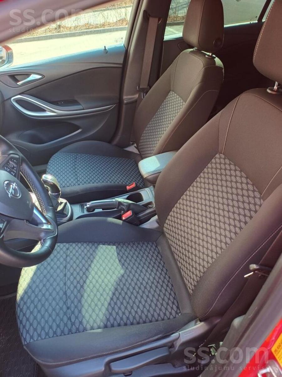 Sarkans Opel Astra 2020 Rīga, ar dzinēja tilpumu 1.60 L un nobraukumu 152 tūkst. km par 7500 €, foto 9 vietnē AUTOMOTO.COM.LV