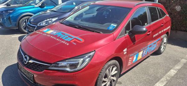 Red Opel Astra 2021 in Rokiskis, with an engine capacity of 1.20 L and mileage of 87 thousand km for 5950 €, photo 1 on AUTOMOTO.COM.LV