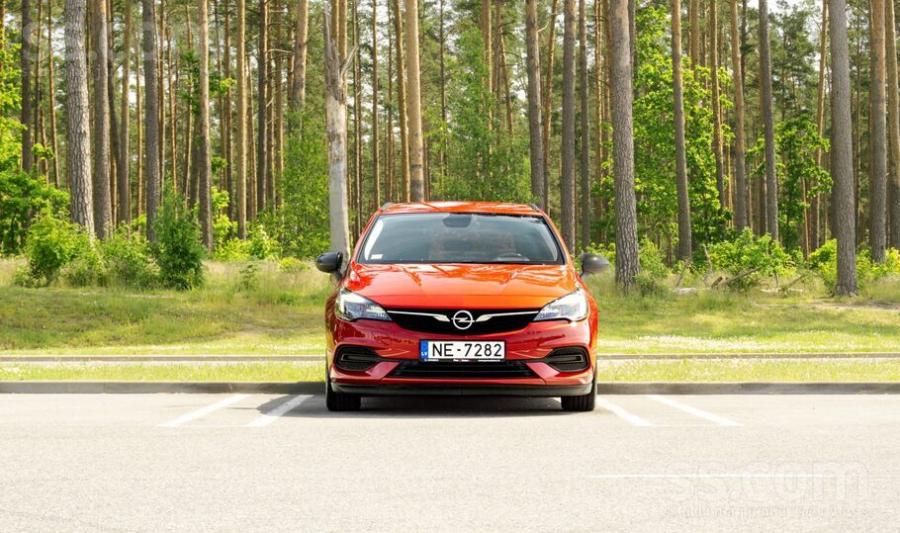 Sarkans Opel Astra 2022 Rīga, ar dzinēja tilpumu 1.40 L un nobraukumu 52 tūkst. km par 14190 €, foto 3 vietnē AUTOMOTO.COM.LV