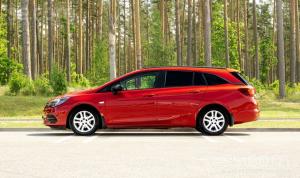 Sarkans Opel Astra 2022 Rīga, ar dzinēja tilpumu 1.40 L un nobraukumu 52 tūkst. km par 14190 €, foto 5 vietnē AUTOMOTO.COM.LV