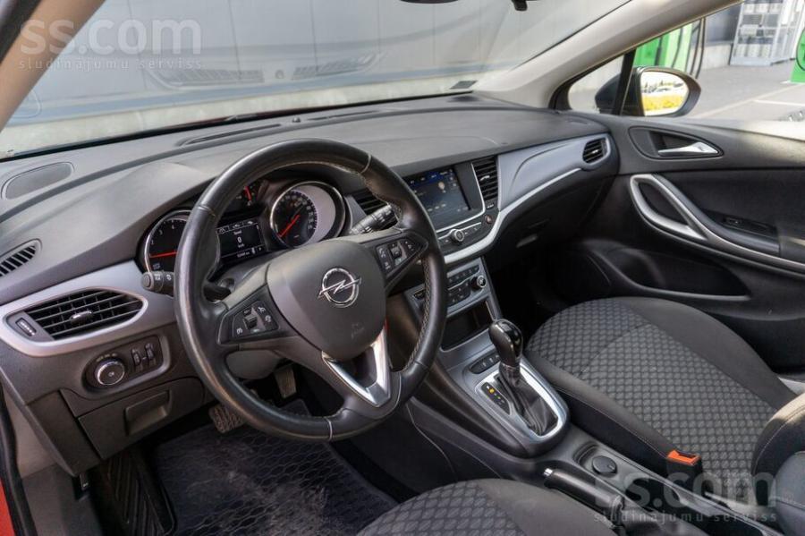 Sarkans Opel Astra 2022 Rīga, ar dzinēja tilpumu 1.40 L un nobraukumu 52 tūkst. km par 14190 €, foto 10 vietnē AUTOMOTO.COM.LV