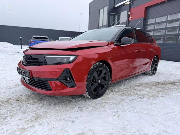 Sarkans Opel Astra 2023 Kauņa, ar dzinēja tilpumu 1.60 L un nobraukumu 16 tūkst. km par 10700 €, foto 1 vietnē AUTOMOTO.COM.LV
