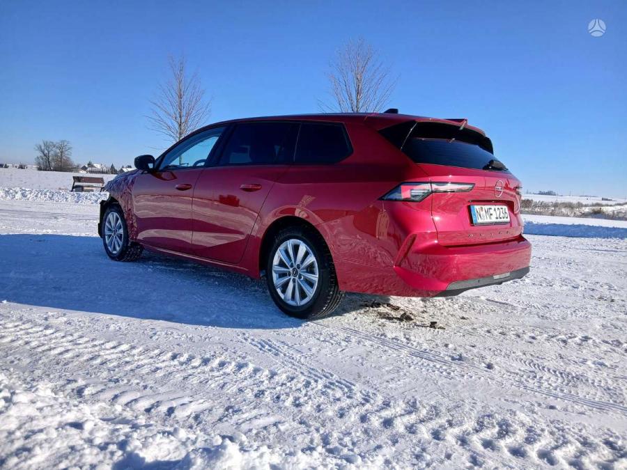 Sarkans Opel Astra 2024 Marijampole, ar dzinēja tilpumu 1.20 L un nobraukumu 12 tūkst. km par 11850 €, foto 6 vietnē AUTOMOTO.COM.LV