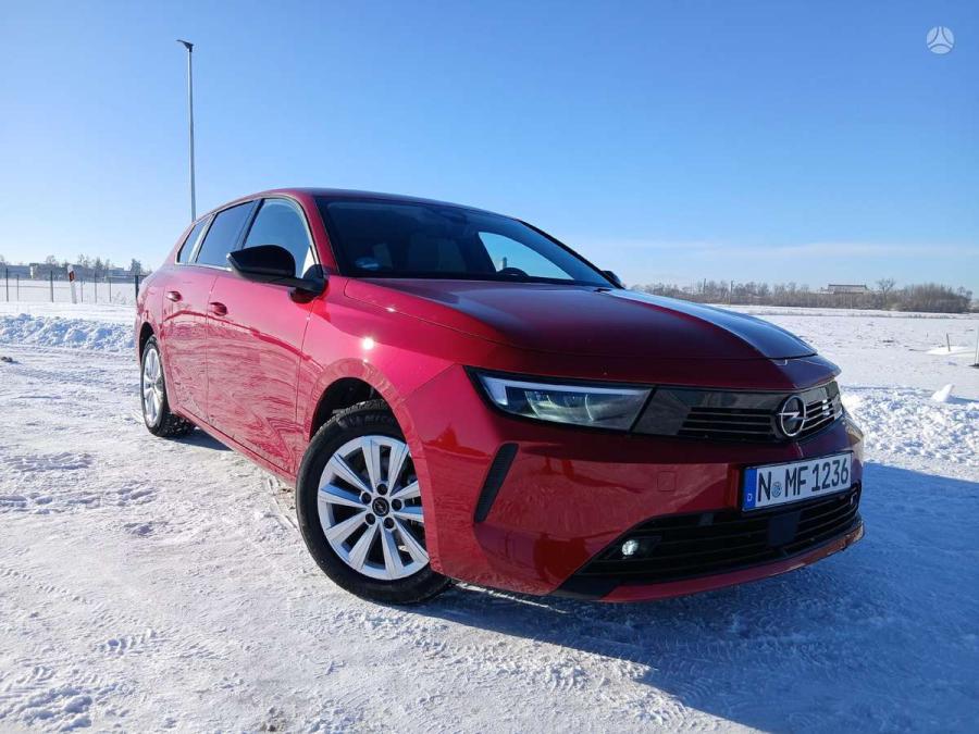 Sarkans Opel Astra 2024 Marijampole, ar dzinēja tilpumu 1.20 L un nobraukumu 12 tūkst. km par 11850 €, foto 7 vietnē AUTOMOTO.COM.LV