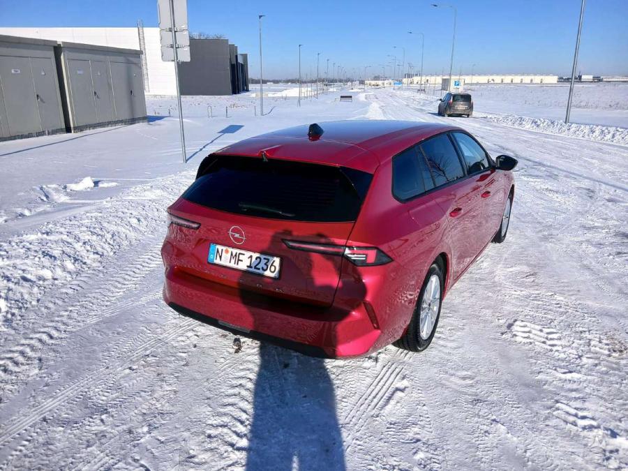 Sarkans Opel Astra 2024 Marijampole, ar dzinēja tilpumu 1.20 L un nobraukumu 12 tūkst. km par 11850 €, foto 10 vietnē AUTOMOTO.COM.LV