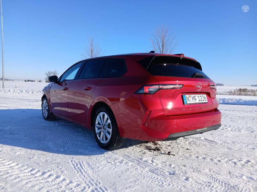 Sarkans Opel Astra 2024 Marijampole, ar dzinēja tilpumu 1.20 L un nobraukumu 12 tūkst. km par 11850 €, foto 11 vietnē AUTOMOTO.COM.LV