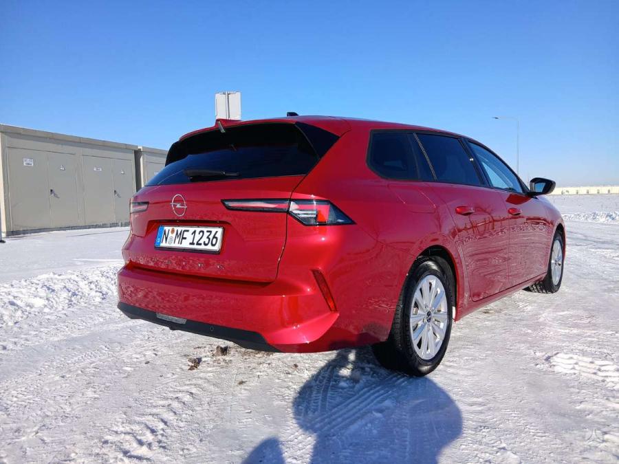 Sarkans Opel Astra 2024 Marijampole, ar dzinēja tilpumu 1.20 L un nobraukumu 12 tūkst. km par 11850 €, foto 12 vietnē AUTOMOTO.COM.LV