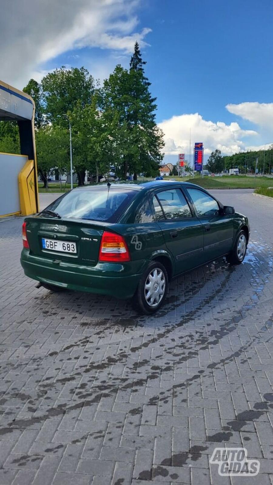 Opel Astra 1999 in Radviliskis, with an engine capacity of 1.70 L and mileage of 219 thousand km for 650 €, photo 1 on AUTOMOTO.COM.LV