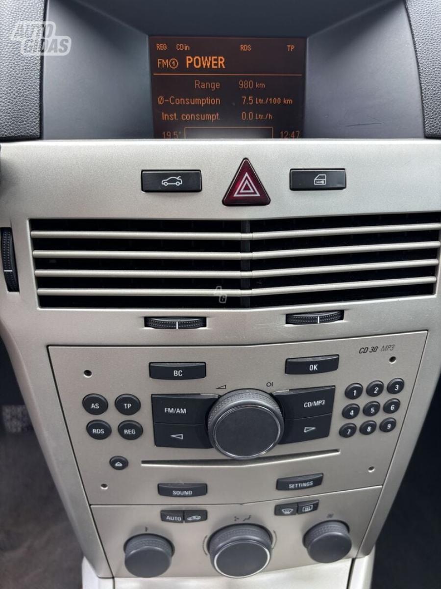 Opel Astra 2007 Viļņa, ar dzinēja tilpumu 1.30 L un nobraukumu 276 tūkst. km par 1350 €, foto 13 vietnē AUTOMOTO.COM.LV