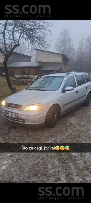 Opel Astra 2000 Balvi, ar dzinēja tilpumu 1.60 L un nobraukumu 359 tūkst. km par 400 €, foto  vietnē AUTOMOTO.COM.LV
