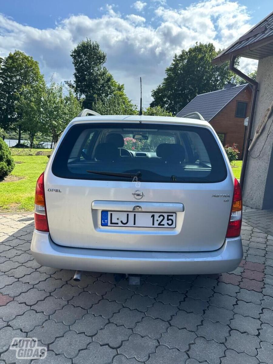 Opel Astra 2002 Jurbarkas, ar dzinēja tilpumu 1.60 L un nobraukumu 225 tūkst. km par 1250 €, foto 5 vietnē AUTOMOTO.COM.LV