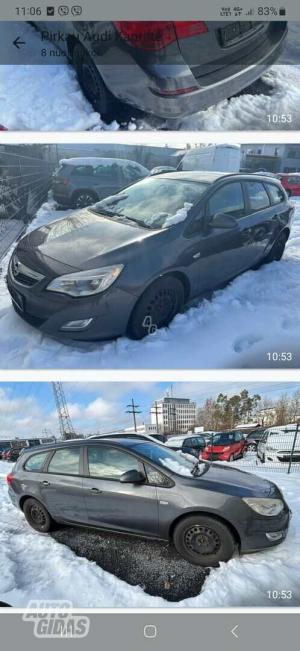 Opel Astra 2011 Marijampole, ar dzinēja tilpumu 1.70 L un nobraukumu 200 tūkst. km par 1250 €, foto 2 vietnē AUTOMOTO.COM.LV