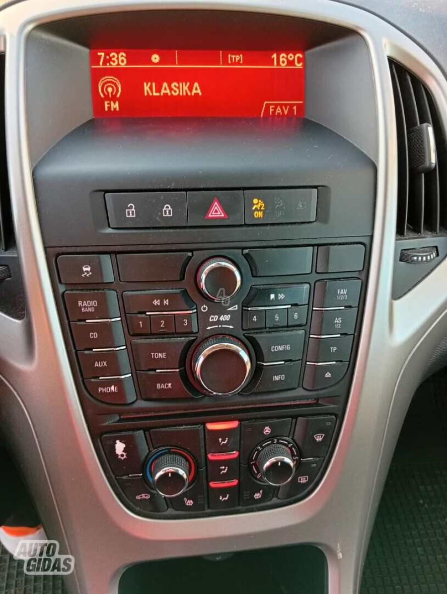 Opel Astra 2011 Kretinga, ar dzinēja tilpumu 1.40 L un nobraukumu 260 tūkst. km par 3200 €, foto 8 vietnē AUTOMOTO.COM.LV