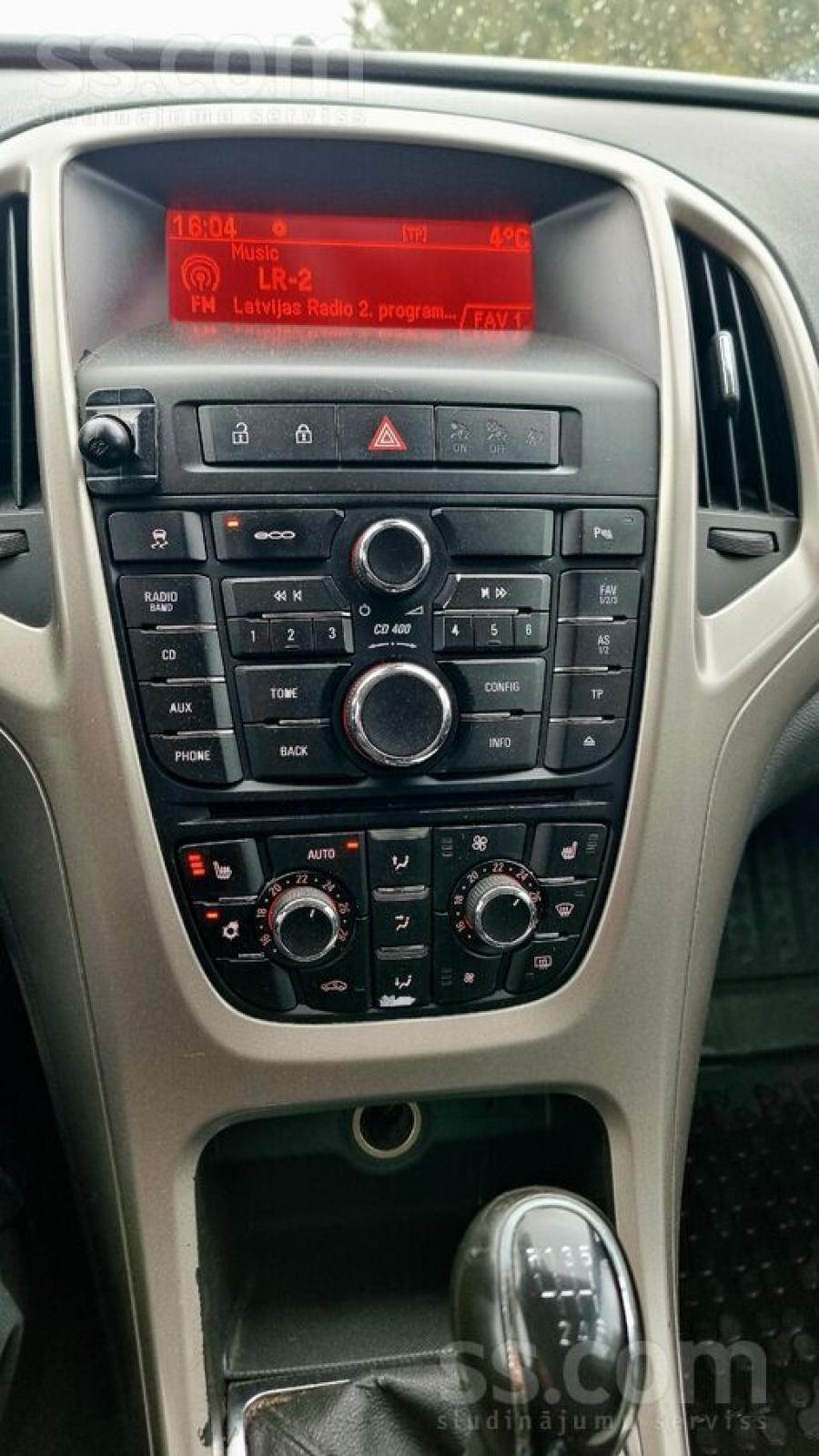 Opel Astra 2012 in Cesis, with an engine capacity of 1.70 L and mileage of 428 thousand km for 1700 €, photo 12 on AUTOMOTO.COM.LV